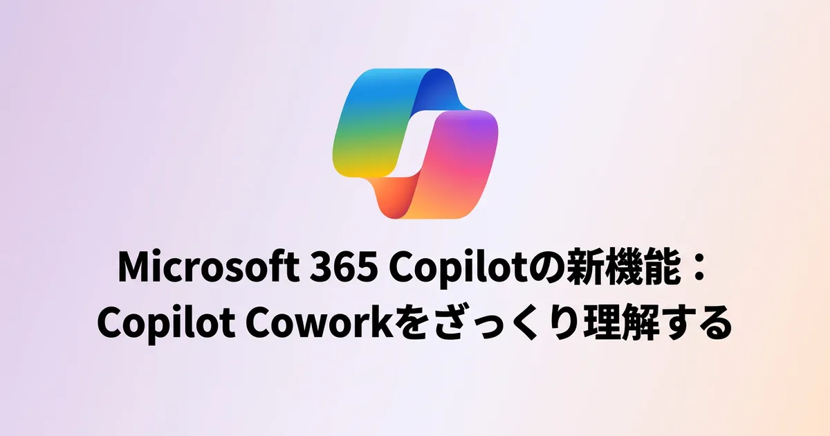 Microsoft 365 Copilot Copilot Cowork CloudNative BLOGs