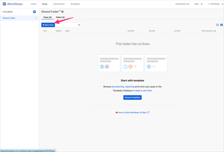 Okta Workflowsのはじめかたとよく利用するカードの解説 – CloudNative Inc. BLOGs