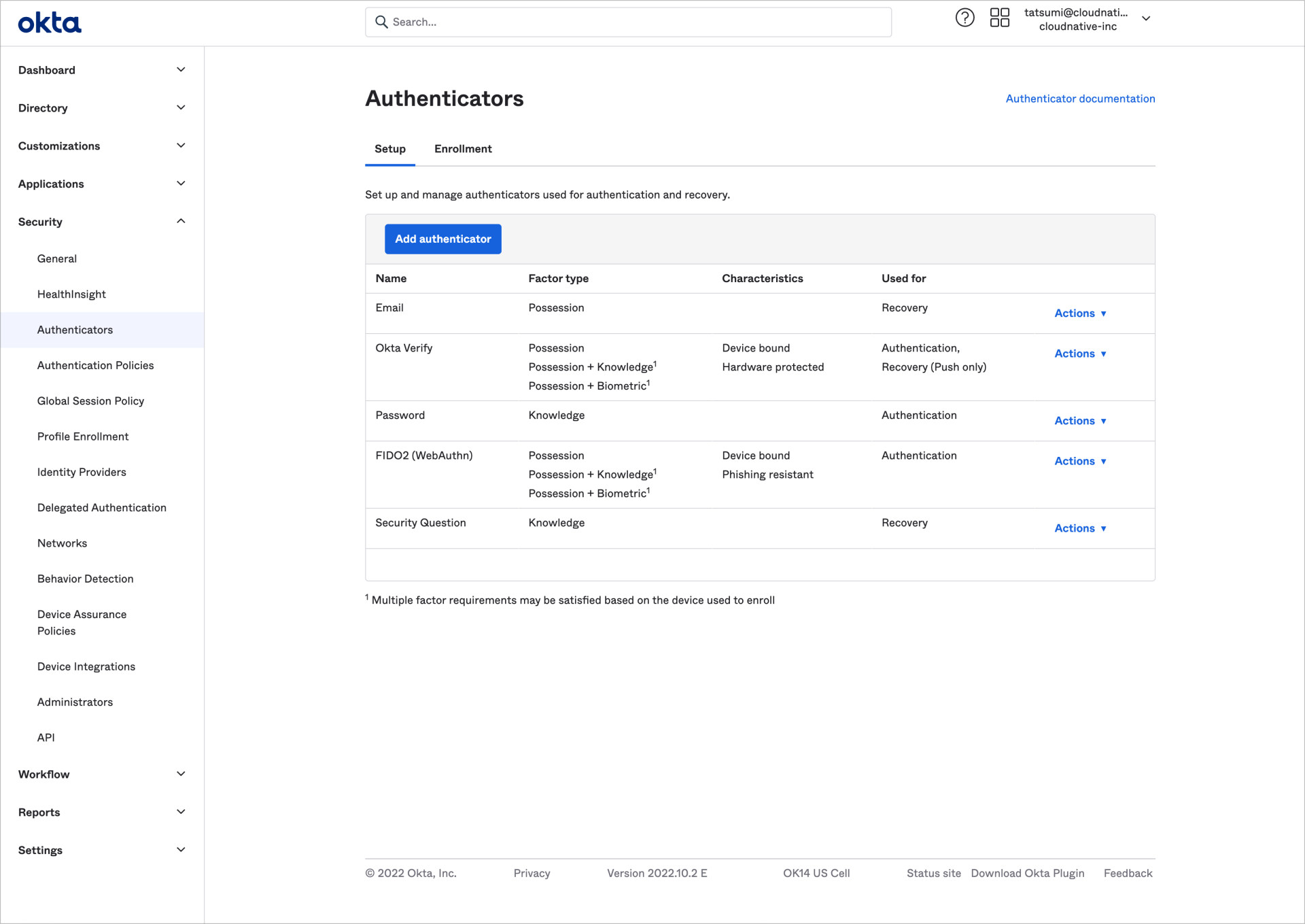 Okta Classic EngineからOkta Identity Engineへアップグレードを試してみた！ – CloudNative Inc. BLOGs