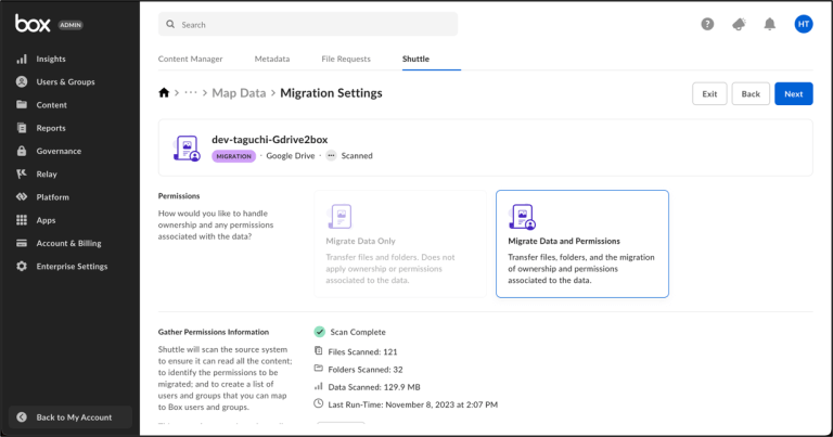 Box ShuttleでGoogle Driveの権限をある程度引き継いだデータ移行する – CloudNative Inc. BLOGs
