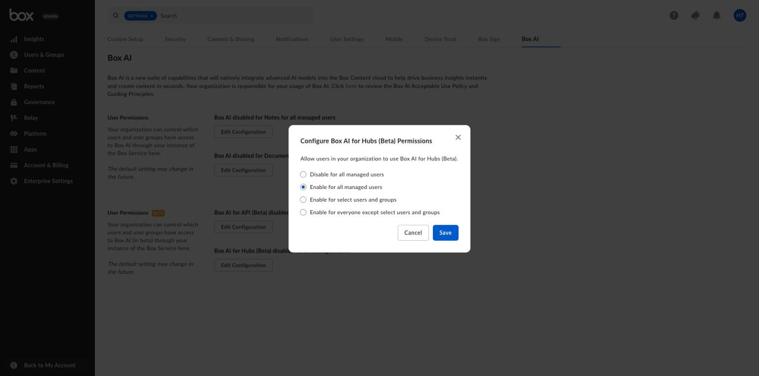 社内ポータルでAI検索を活用する「Box Hubs/Box AI for Hubs」を触ってみた – CloudNative Inc. BLOGs