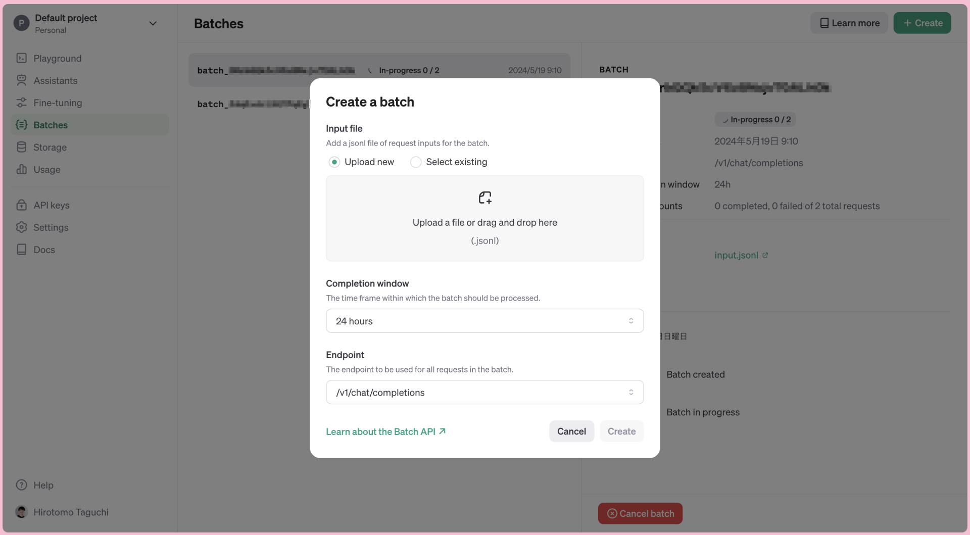 OpenAI の Batch API は大量処理を安くできるだけでなく、かなり手軽だった – CloudNative Inc. BLOGs