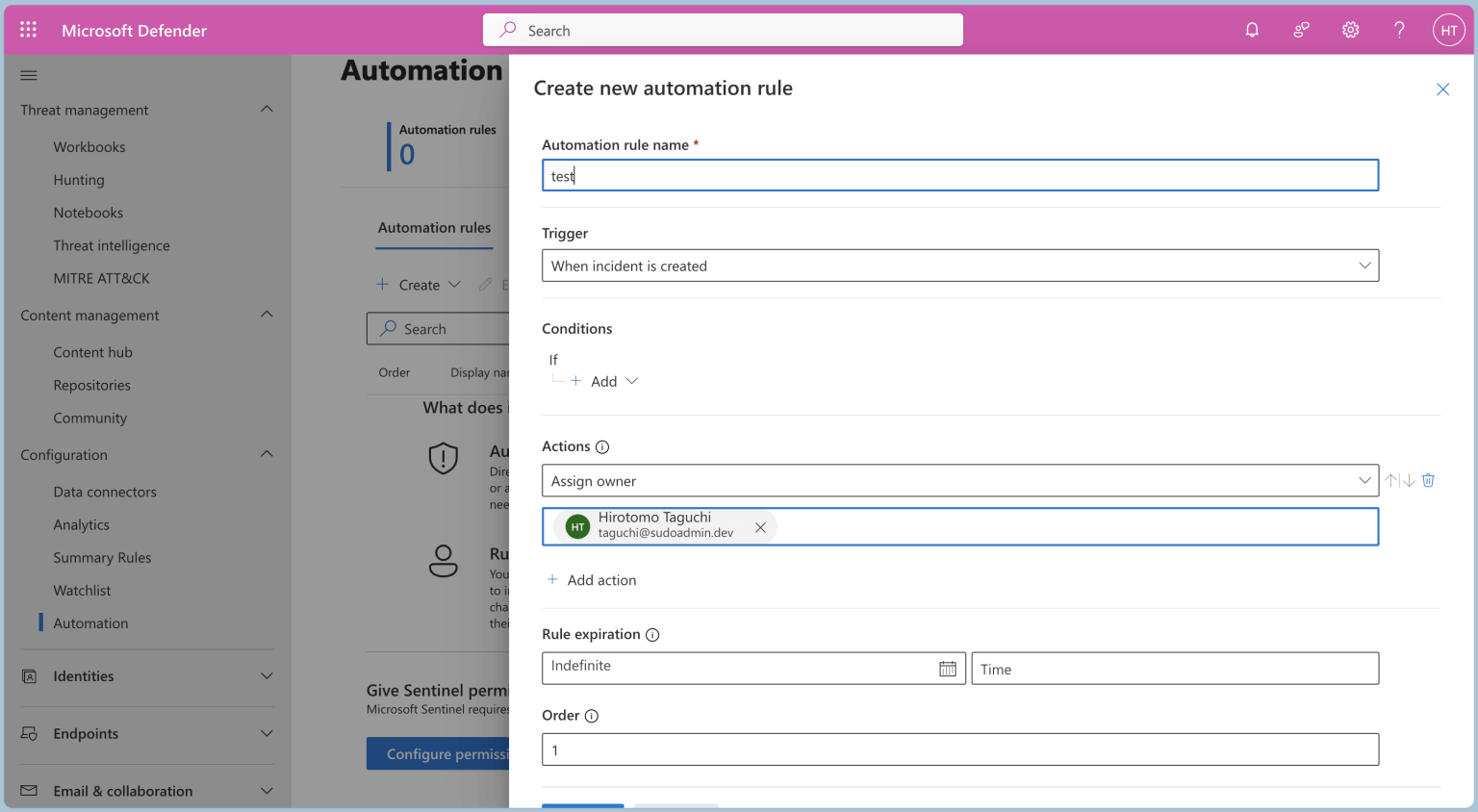 Sentinel を Microsoft Defender XDR ポータルに統合して一括管理する「Unified Security ...