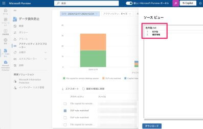 Microsoft PurviewエンドポイントDLPでルールに引っかかったファイルを証跡収集してみた – CloudNative Inc. BLOGs