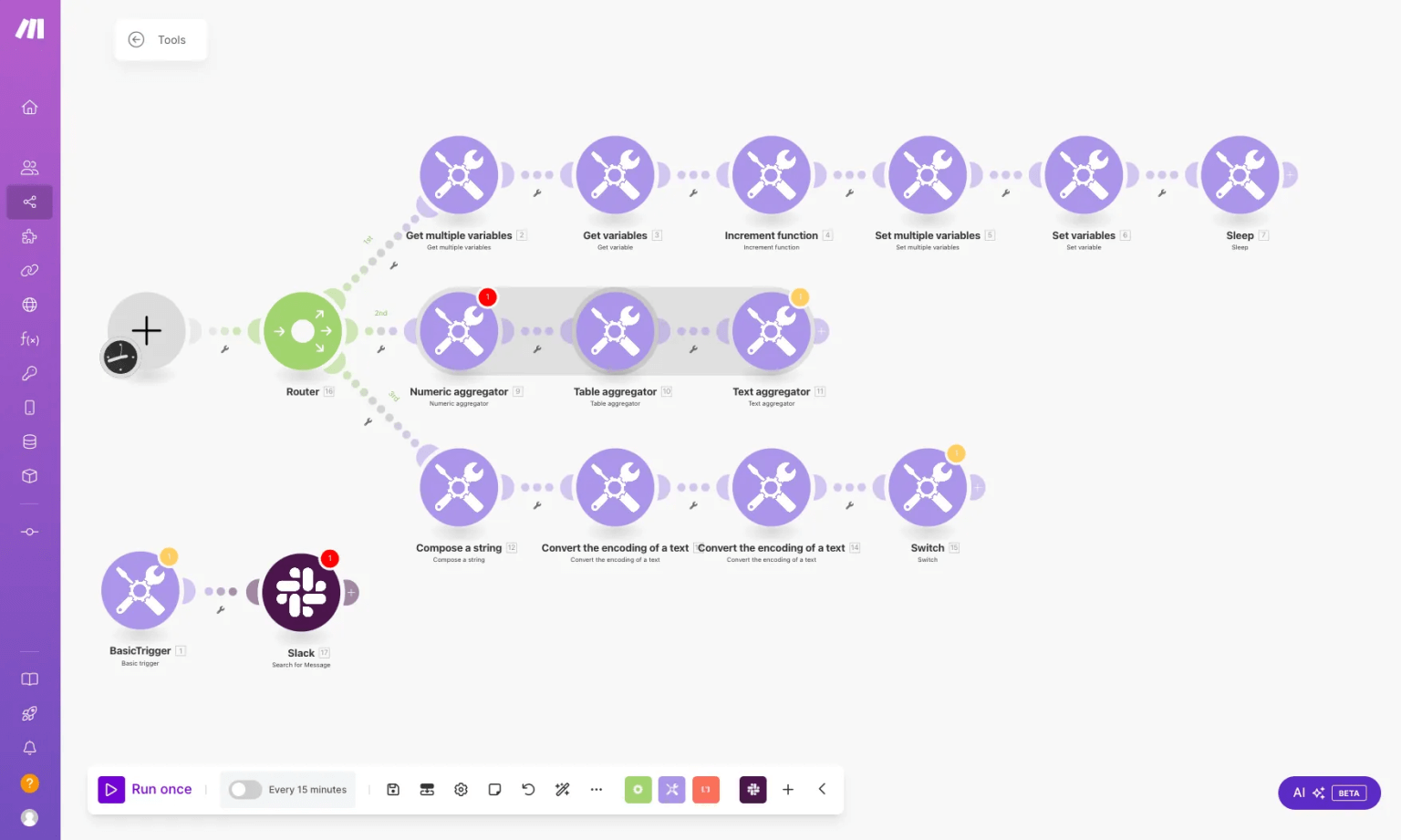 make 基本操作編 機能紹介：Flow Control,Tools,Text parser – CloudNative Inc. BLOGs